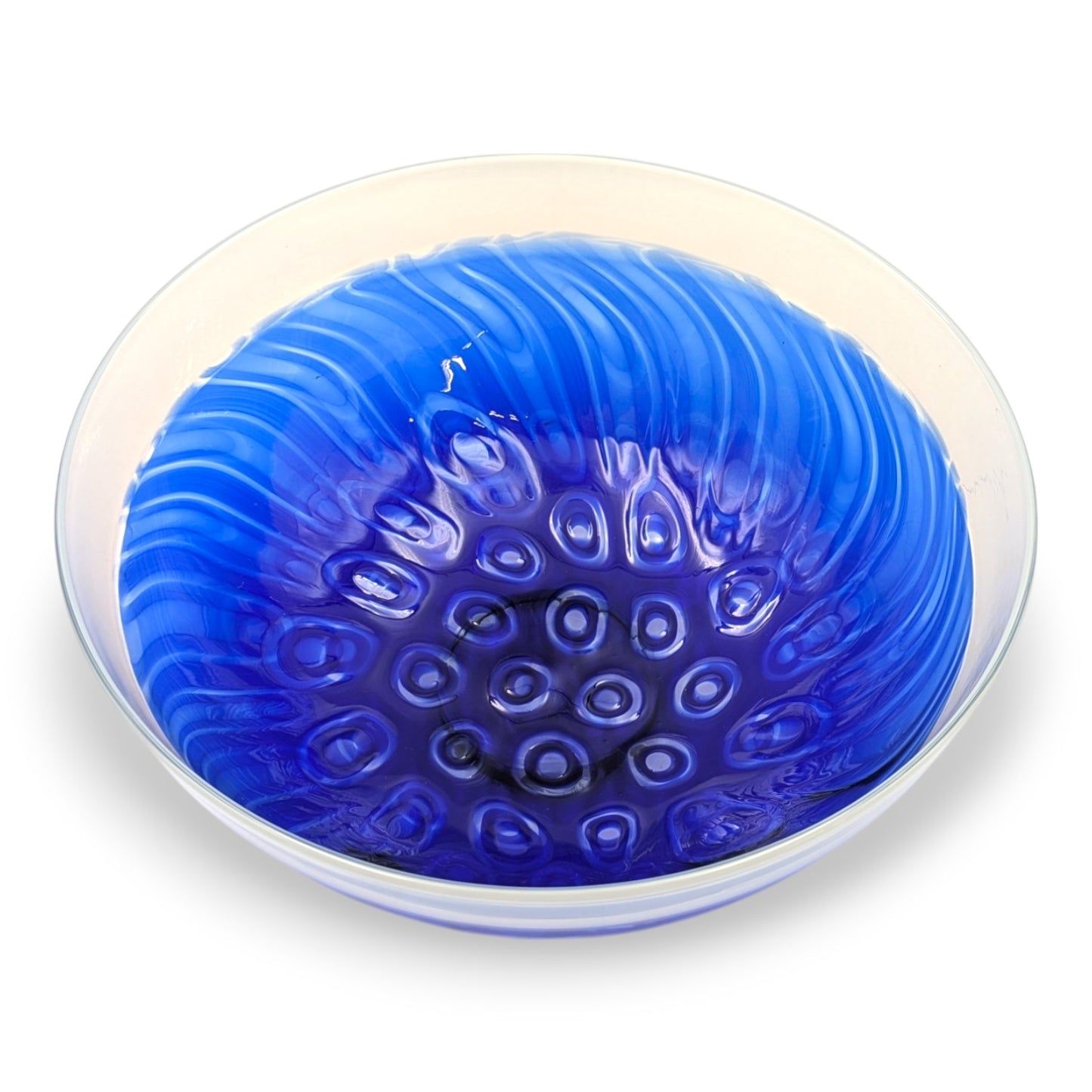 Cobalt Blue Murrini Bowl | Shop Matthew Stern Glassware on Aware House