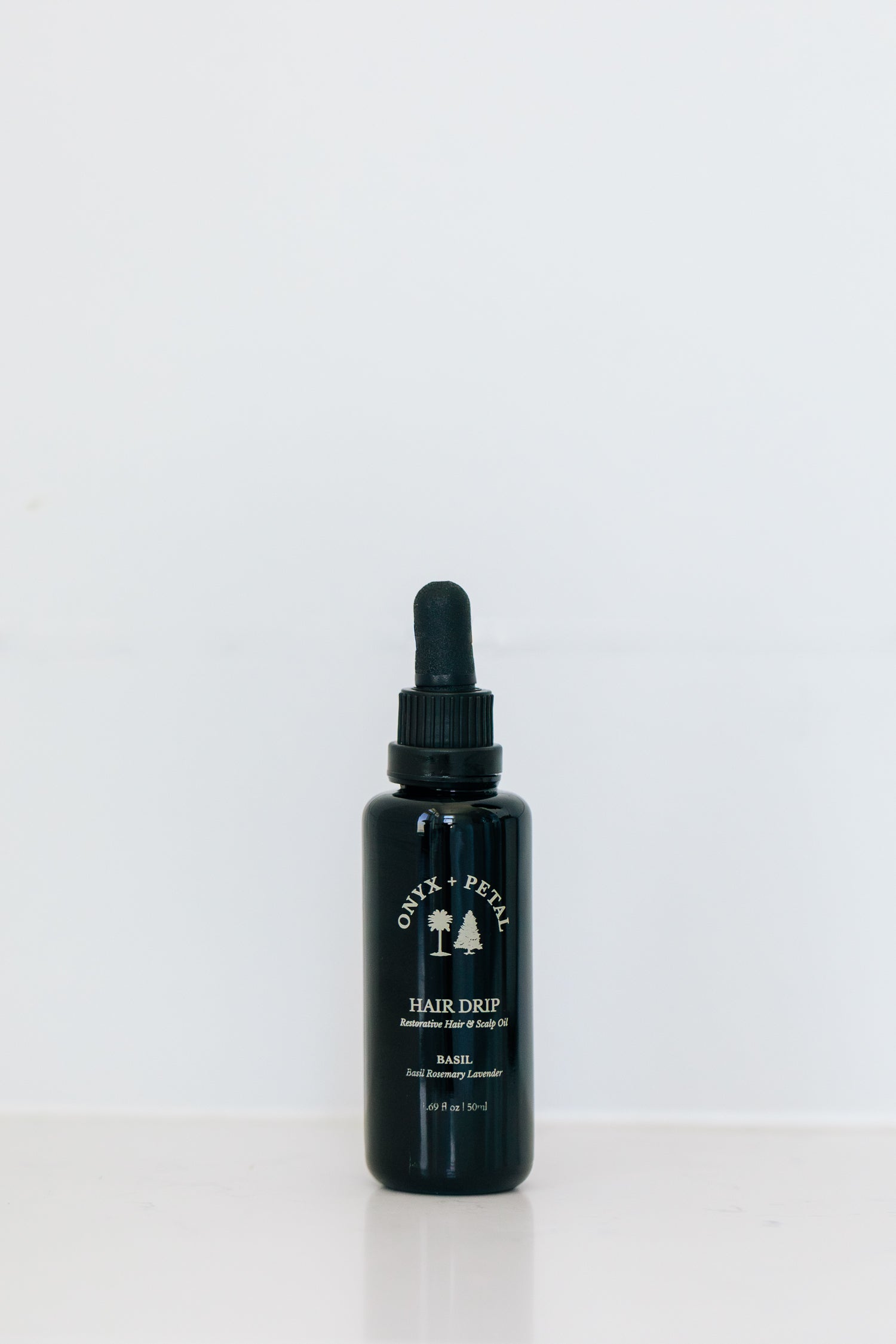 Basil Hair Drip | Shop Onyx + Petal Haircare Aware House