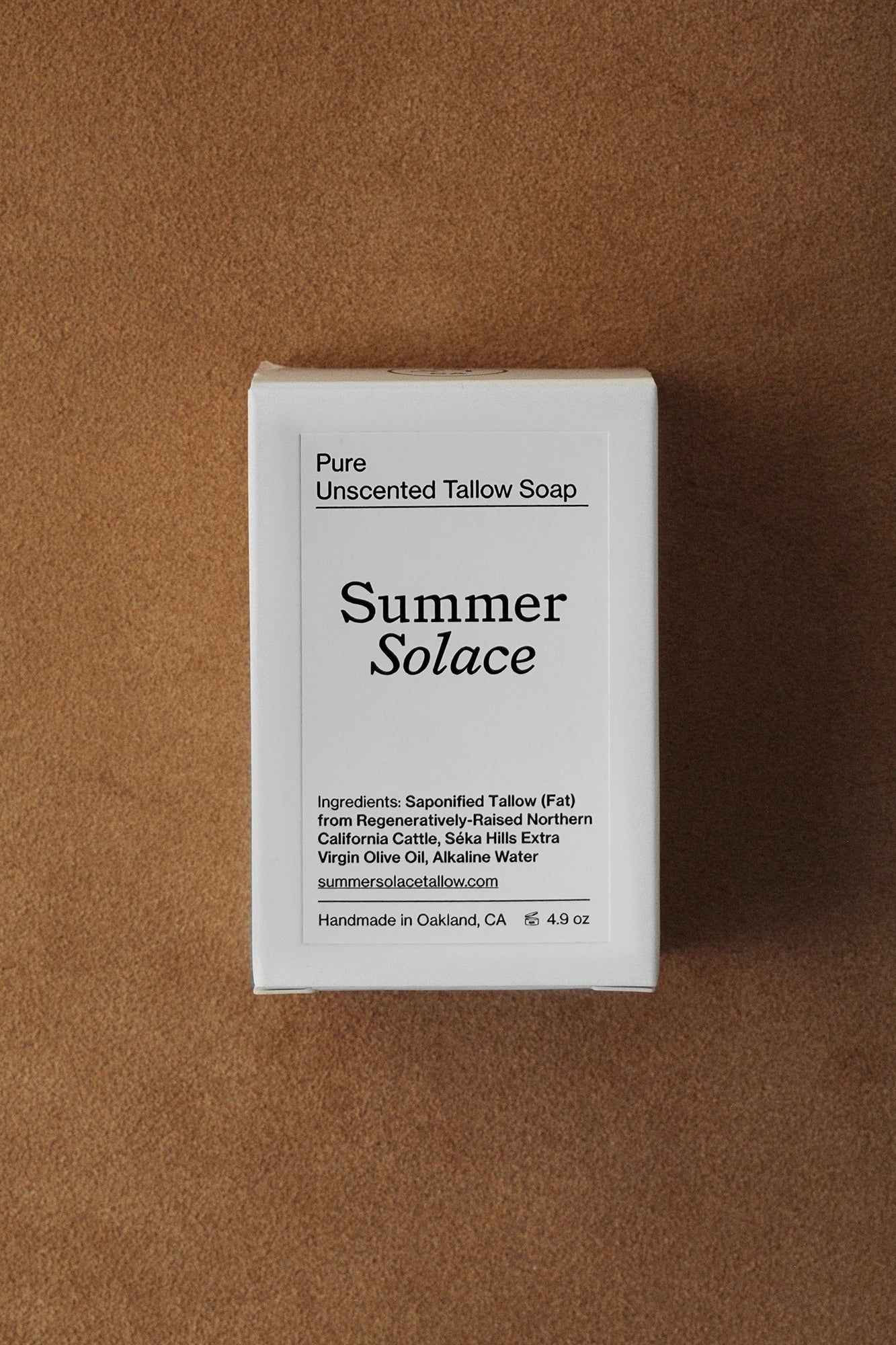 Pure Unscented Bar Soap - Regenerative Tallow® | Aware House